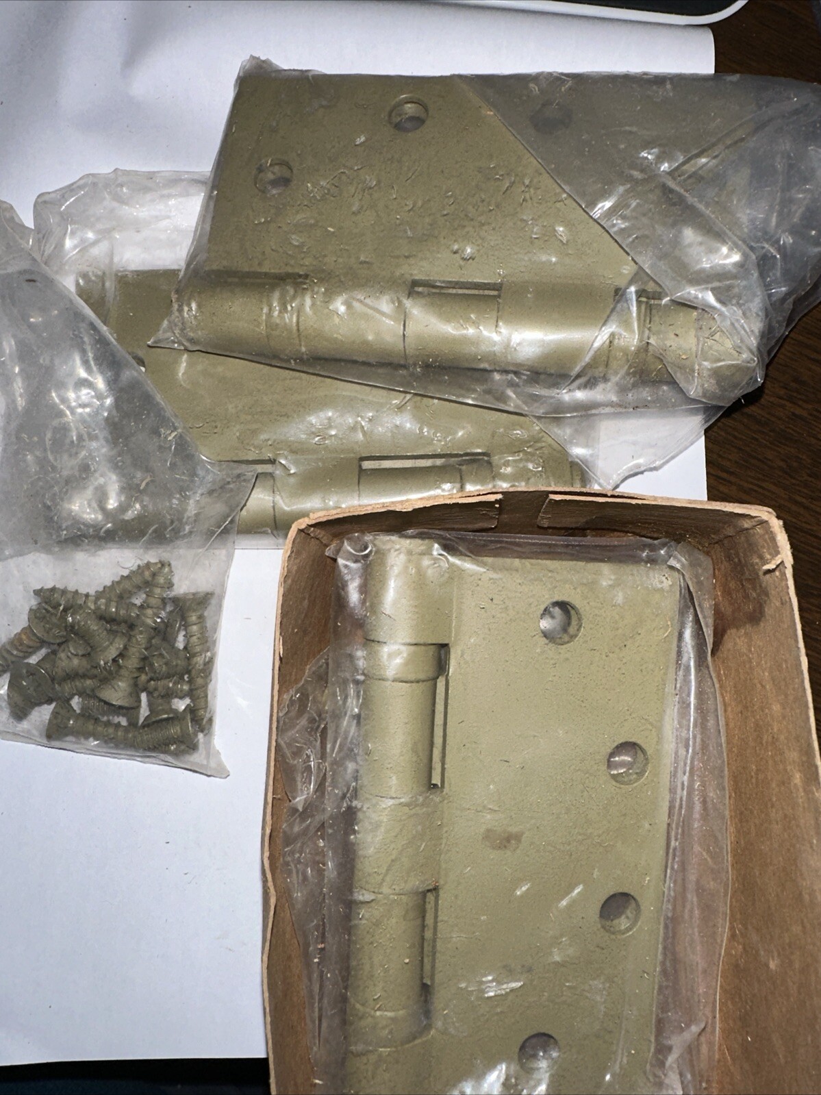 Stanley Door Hinges PN: FBB179 NRP 4.5" x 4.5" Hinges (Pack Of 3) Steel ...