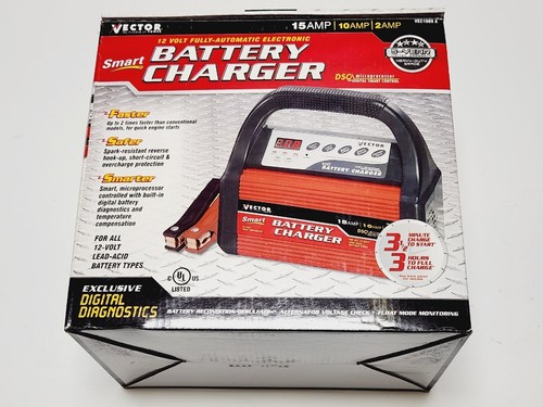 Vector Auto Battery Charger 15amp | eBay