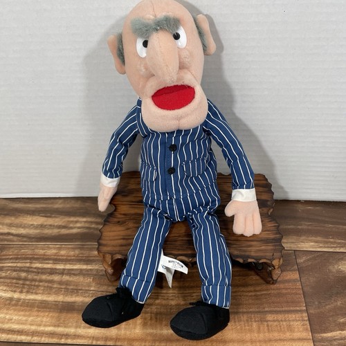 MUPPET VISION 3D STATLER Plush Doll Stuffed Bean Bag Disney Parks Jim ...