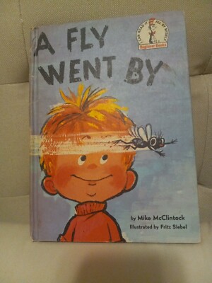 Dr. Seuss A Fly Went By 1958 Beginner Book Book Club Edition McClintock ...