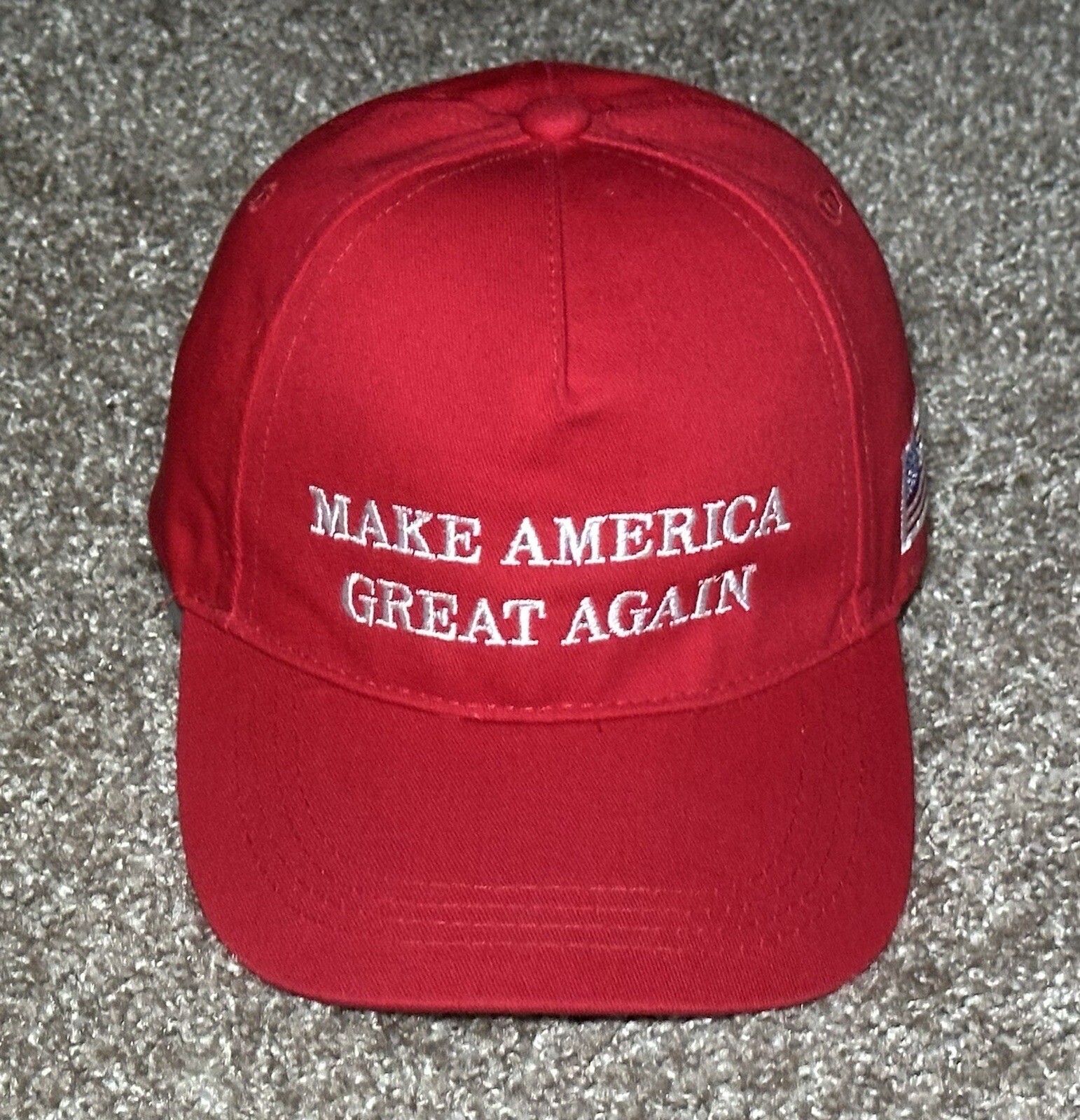 Donald Trump Men’s Baseball Cap MAKE AMERICA GREAT AGAIN MAGA Red Trump ...