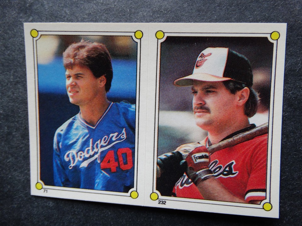 1987 Topps Stickers Baseball Cards Complete Your Set You U Pick From ...