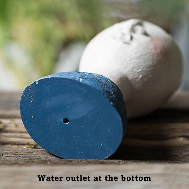 Resin Flower Pot Portrait Sculpture Planter Succulent Vase Face ...