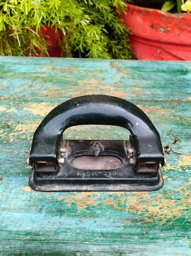 1980's Vintage Old Kangaro Brand Model 280 Paper Hole Puncher Made In ...