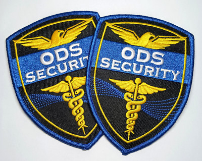 Patch LOT - Two (2) ODS Health Insurance Security Patches - FREE US ...