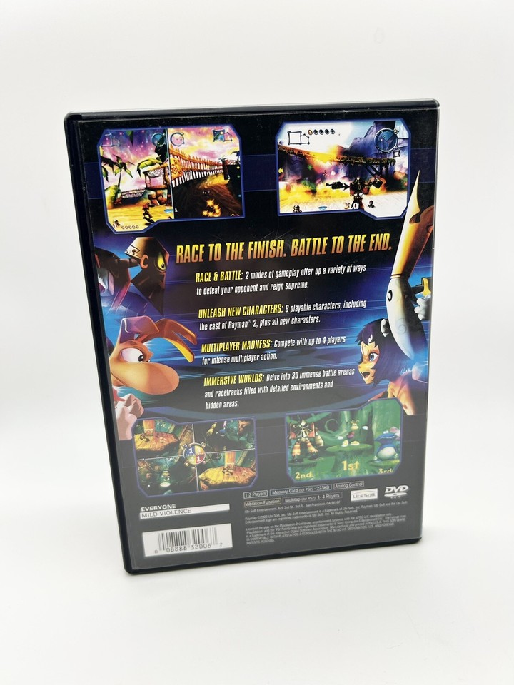 Rayman Arena (Sony PlayStation 2, 2002) COMPLETE Hard to Find Game! HOT ...