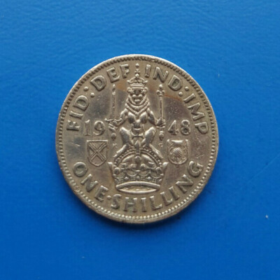 1948 One Shilling Coin King George VI Great Britain | eBay UK