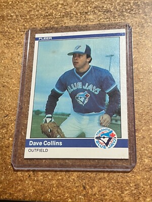 1984 Fleer Baseball # 151 Dave Collins | eBay