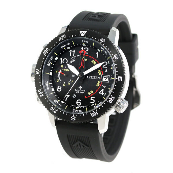 Citizen Promaster 46mm Silver Stainless Steel Case with Black ...