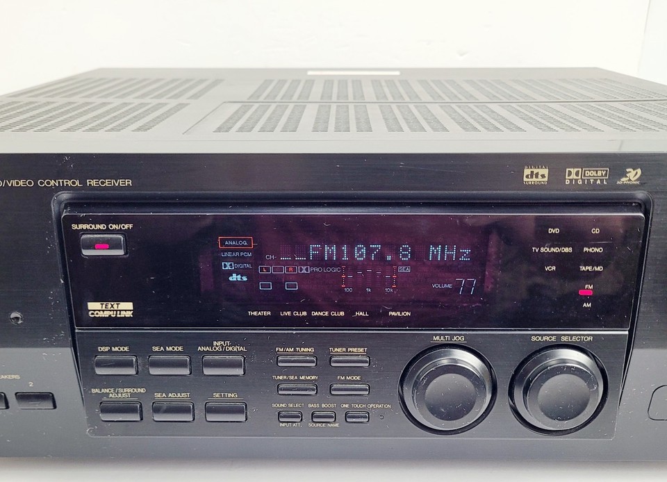 JVC RX-7000V Audio/Video Control Reciever AC120V 60HZ 320W | eBay