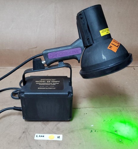 SPECTROLINE SB-100PY HIGH INTENSITY ULTRAVIOLET INSPECTION LAMP 60 HZ ...