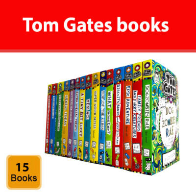 Tom Gates Series 15 Books Collection Set By Liz Pichon ( Books 1-15 ...