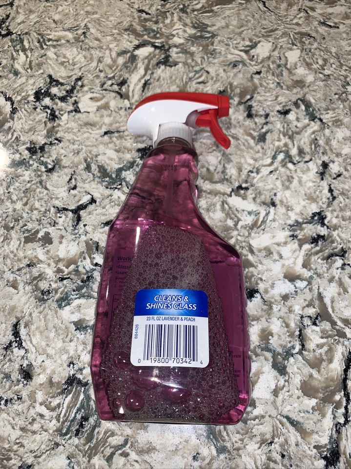 Windex Multi-Surface Cleaner Lavender & Peach Scent 23 fl oz New Hard ...