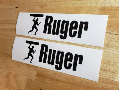 Ruger engine hoist cherry picker crane Decals Sticker 6x2" 2 Gloss ...