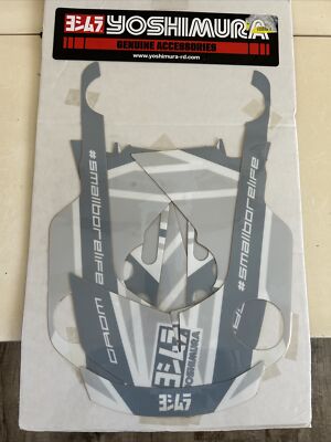 Yoshimura Graphics Kit Edge WHITE HONDA GROM 125 2022-2023 800WH121220 ...