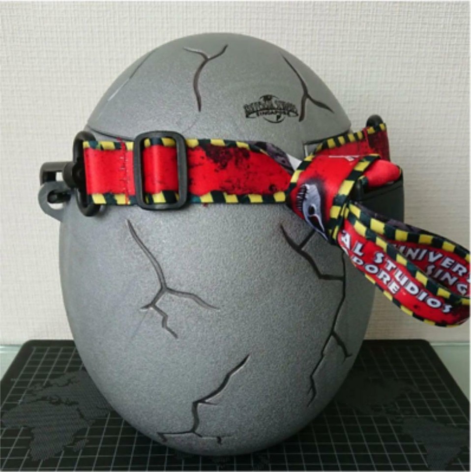 Jurassic park world popcorn bucket USS universal studios Singapore ...