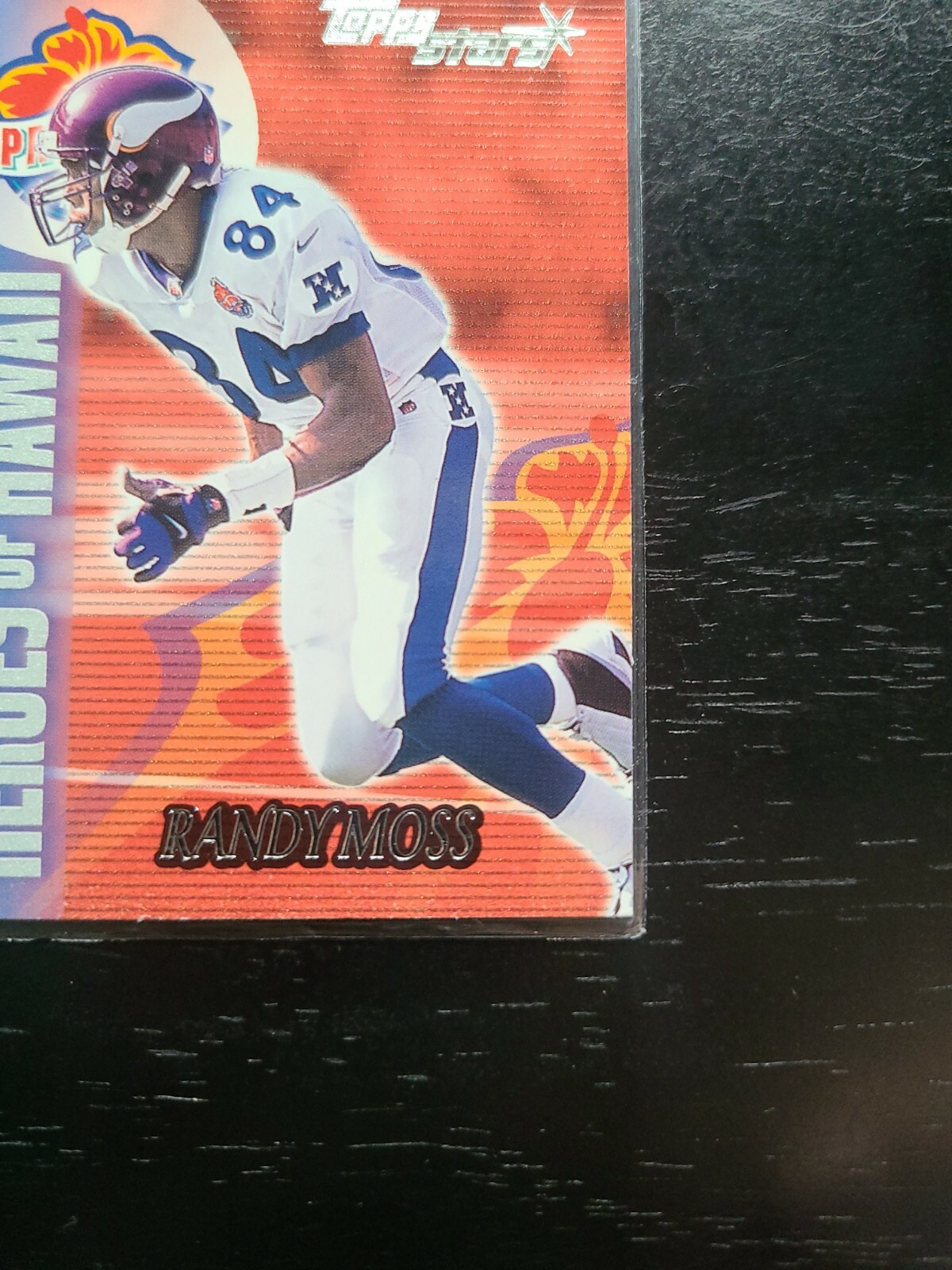 RANDY MOSS 2000 TOPPS STARS HEROES OF HAWAII CARD #129 NFL Football HOF ...