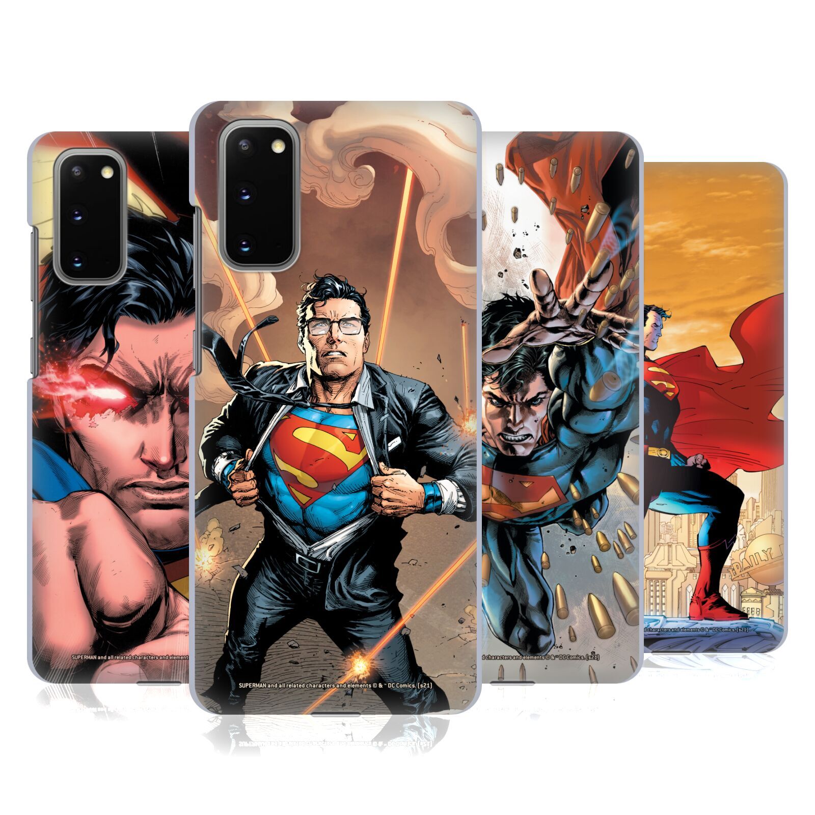 OFFICIAL SUPERMAN DC COMICS COMIC BOOK ART HARD BACK CASE FOR SAMSUNG ...