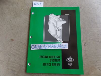 7-1999 Mack Truck Engine Cooling System Service Manual OEM 7-001 | eBay