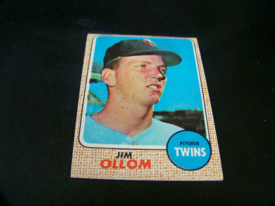 TWINS JIM OLLOM 1968 TOPPS #91 | eBay