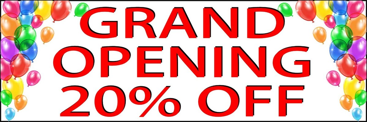Grand Opening Sale Logo