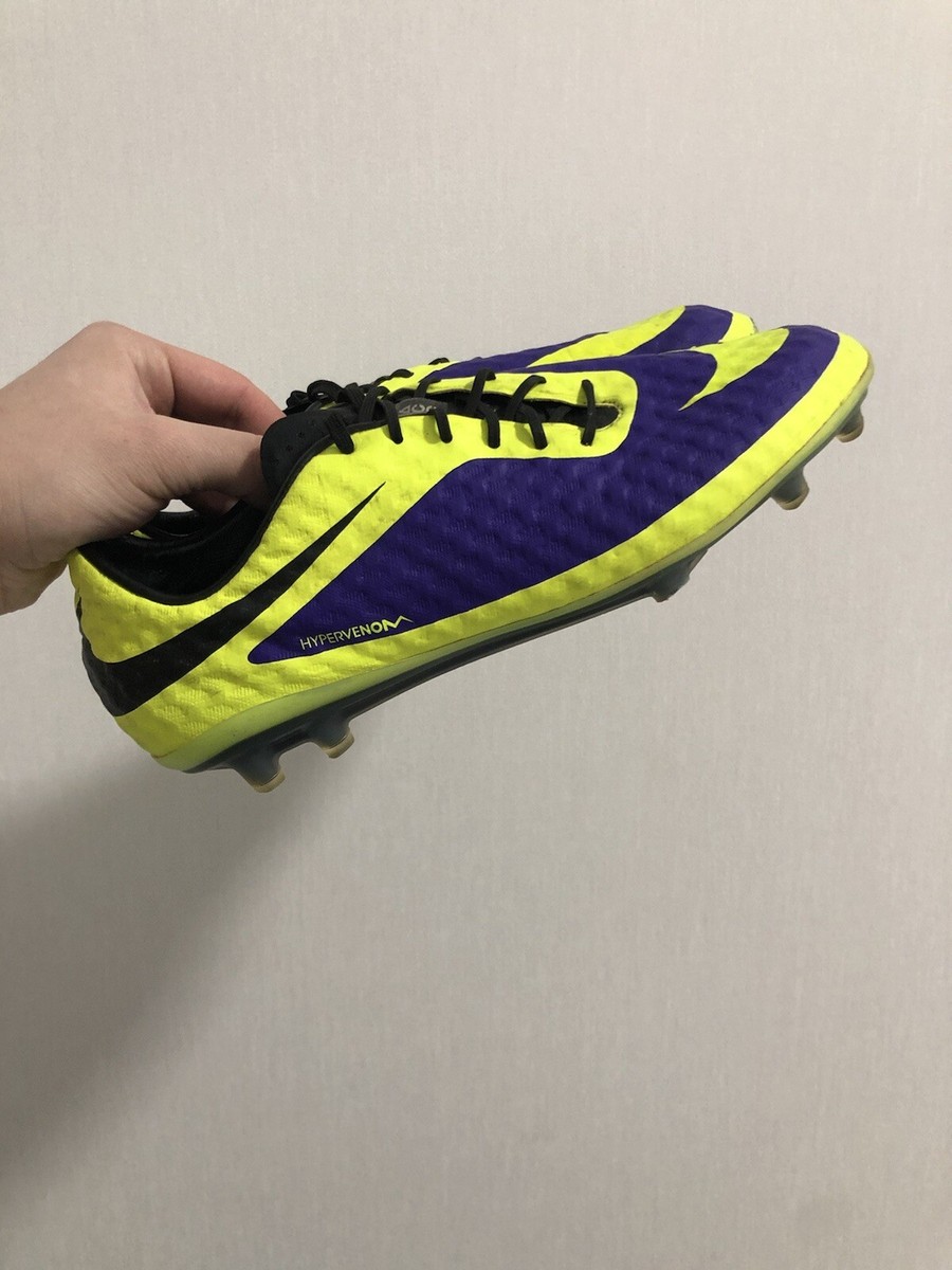 Nike Hypervenom Phantom Yellow And Purple