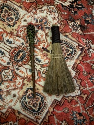 witchcraft wand and broom. | eBay