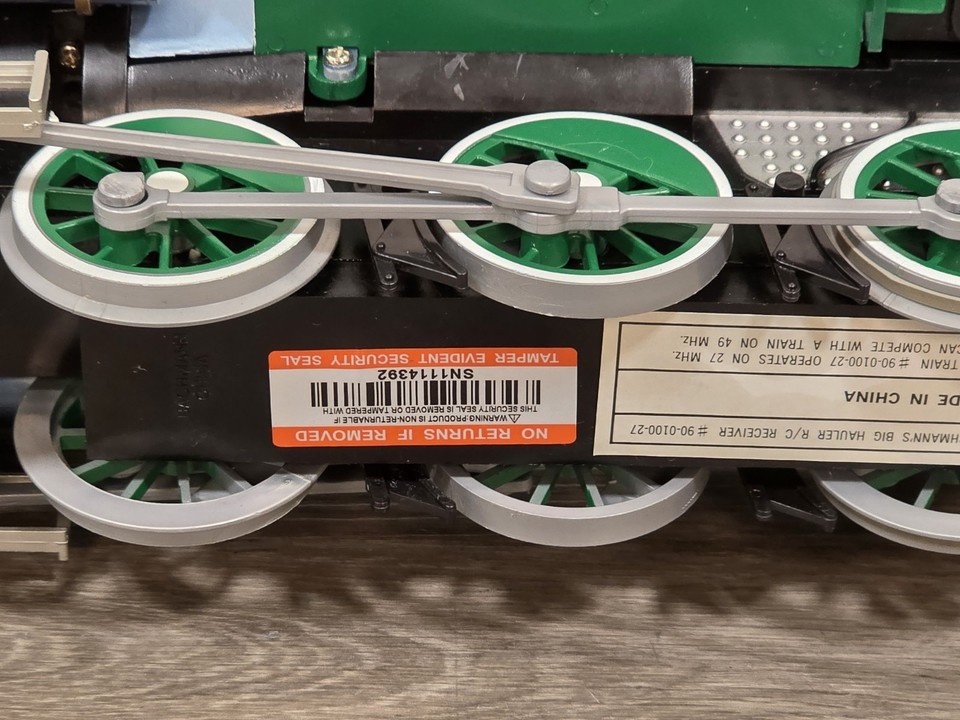 Bachmann Big Hauler #7 Locomotive G Scale & Tender + Remote - READ ...