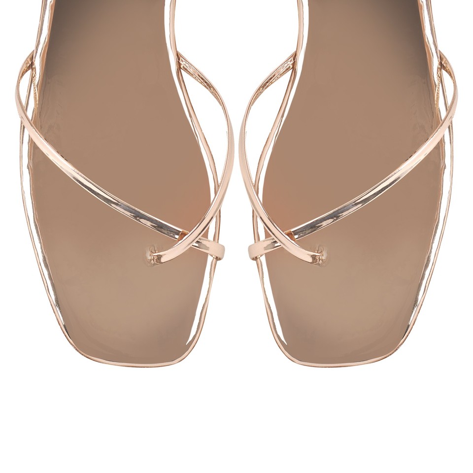 Women's Flip Flop Flat Slide Sandals Rhinestone Crystal Platform Shoes ...