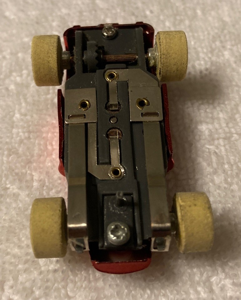 TJET DASH HOD ROD ROADSTER BODY ON AW CHASSIS AURORA TJET TYPE HO SLOT ...