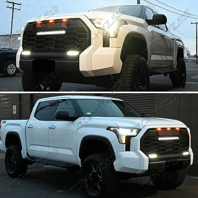 For 2022-2025 Toyota Tundra Front Bumper Grille Modified TRD PRO Style ...