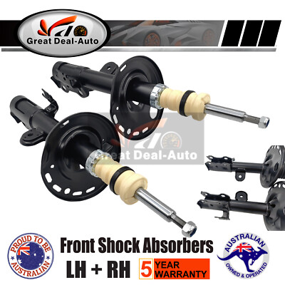 2x Front Left & Right Shock Absorbers for Toyota RAV 4 ACA33R ACA38R ...