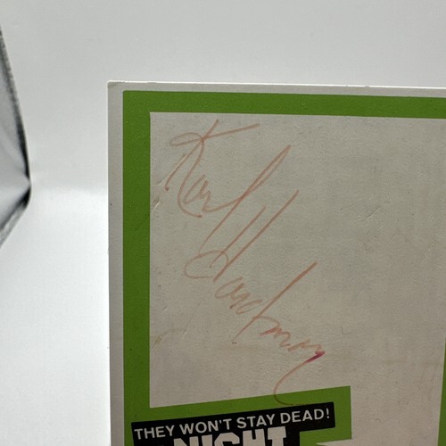 1988 Image Night of the Living Dead Karl Hardman Signed Auto Autograph ...