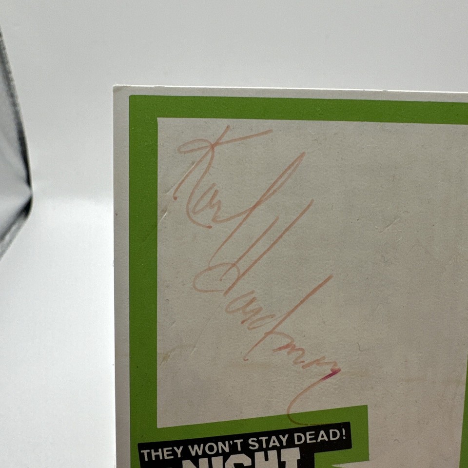 1988 Image Night of the Living Dead Karl Hardman Signed Auto Autograph ...