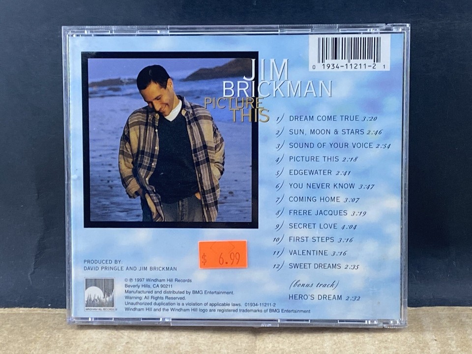 Jim Brickman, Picture This CD, MULTIPLE CD'S SHIP FREE! | eBay