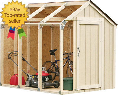 2X4Basics 90192MI Custom Shed Kit with Peak Roof, 2X4 | eBay