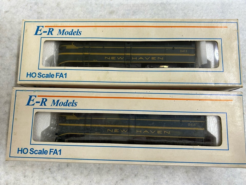 Rare E-R Models New Haven FA-1 Set Both Powered HO | eBay