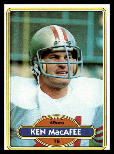 1980 Topps Ken Macafee #71 San Francisco 49ers | eBay