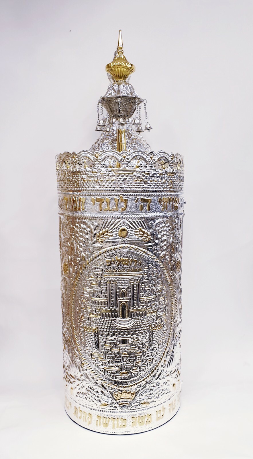 NEW Torah case Jewish Judaica Israeli ARON TIK Sefer Torah cove ...