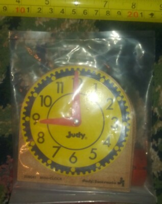 Judy math home school learning telling time grade school education aide ...