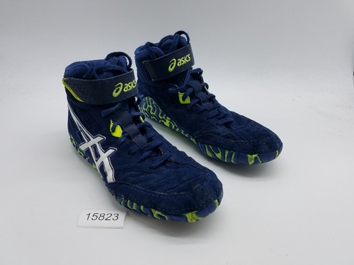 Asics Aggressor 2 Men's Size 10 Wrestling Shoes Navy Blue *See ...