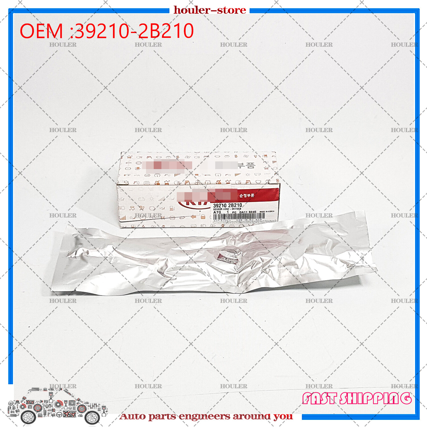 Oem 39210-2B210 1.6L Oxygen Sensor For KIA RIO 2012-2016 For Soul 2012 ...