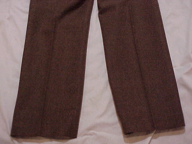 ORIG'L & NEAR MINT Civilian Conservation Corps Heavy Wool OD-33 Pants ...