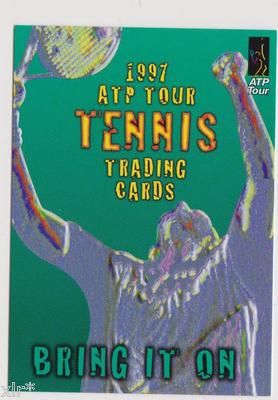 1997 ATP TOUR TENNIS TRADING CARDS BY INTEPRID PROMO CARD | eBay