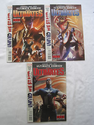The ULTIMATES #s 16,17,18 : UNITED WE STAND : COMPLETE 3 ISSUE STORY ...