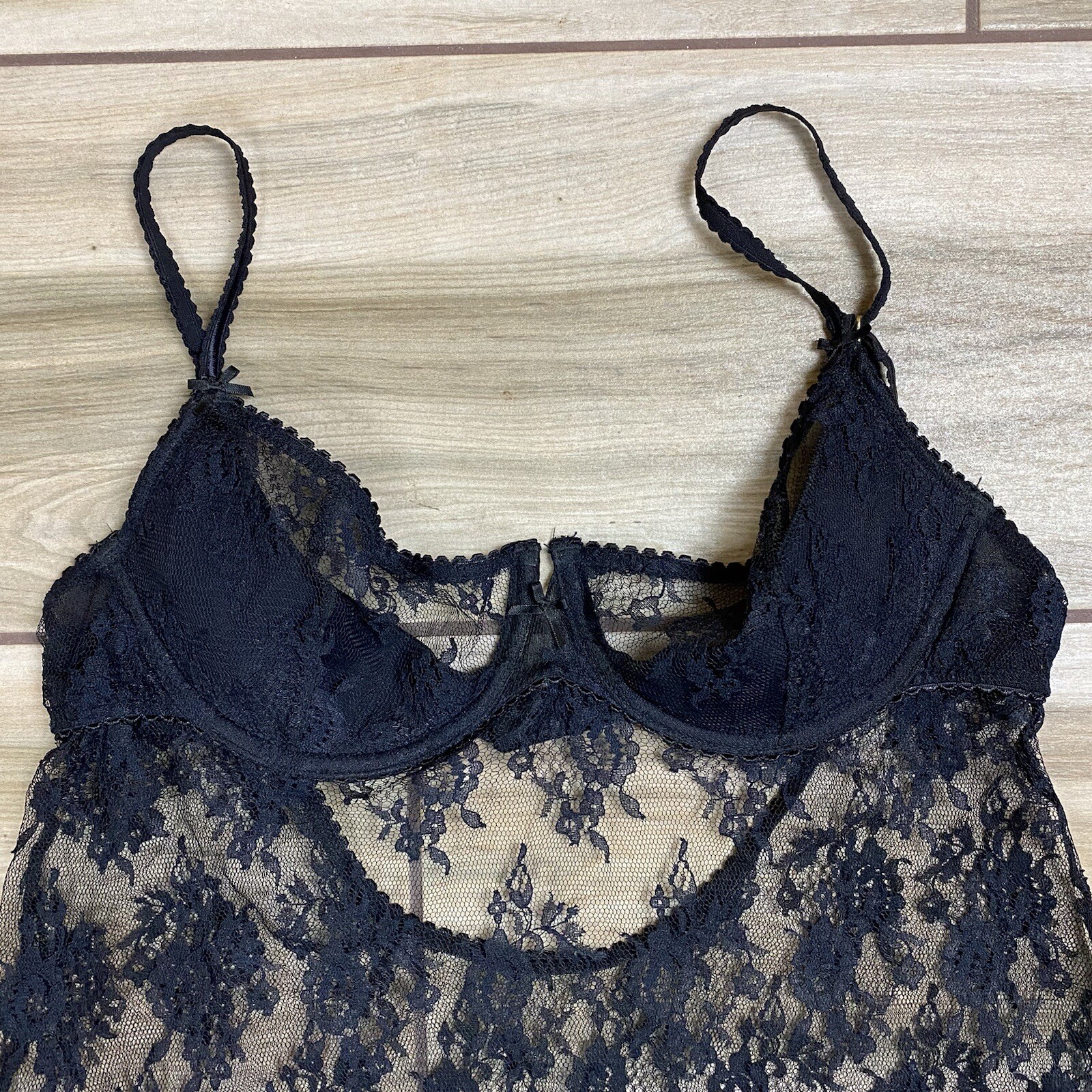 Victoria's Secret Very Sexy Lingerie Negligee Teddy W… - Gem