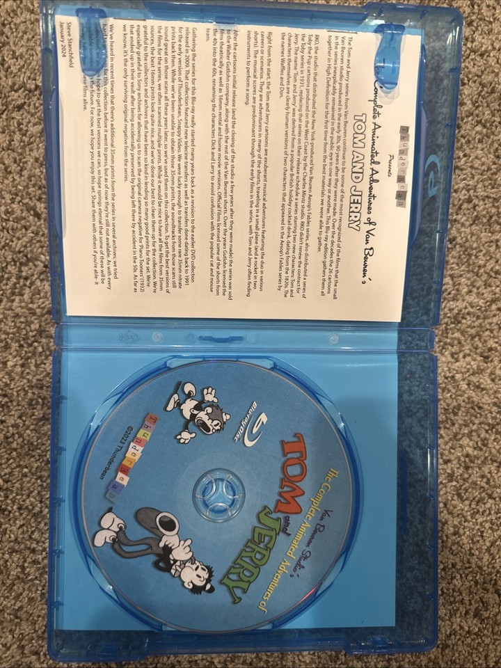 Thunderbean presents The Complete Animated Adventures of Van Beuren Tom ...