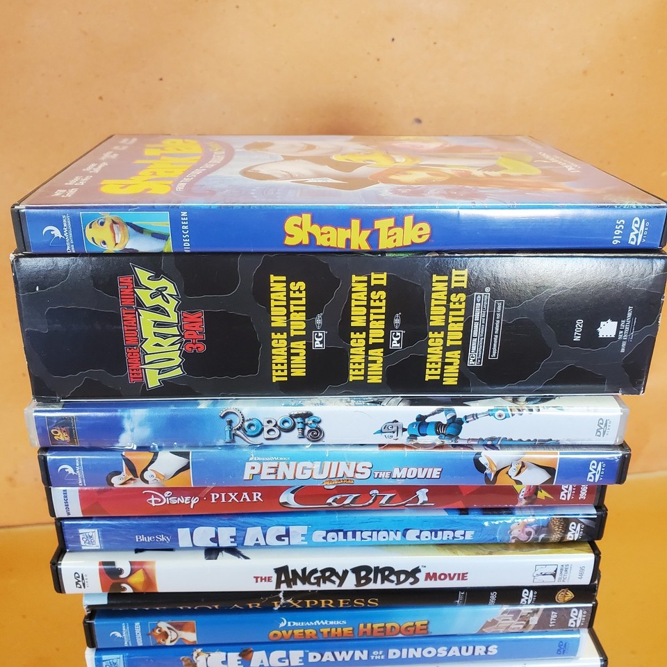 Lot of 25 Kid Family Movies Kids DVDs Disney Pixar Miscellaneous | eBay