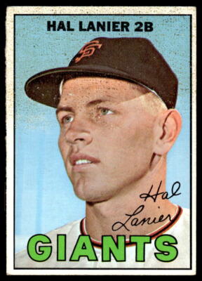 1967 Topps Hal Lanier #4 San Francisco Giants Baseball Card | eBay