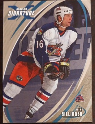 2002 - 2003 ITG Be A Player Mike Sillinger Signature Series #032 Hockey ...